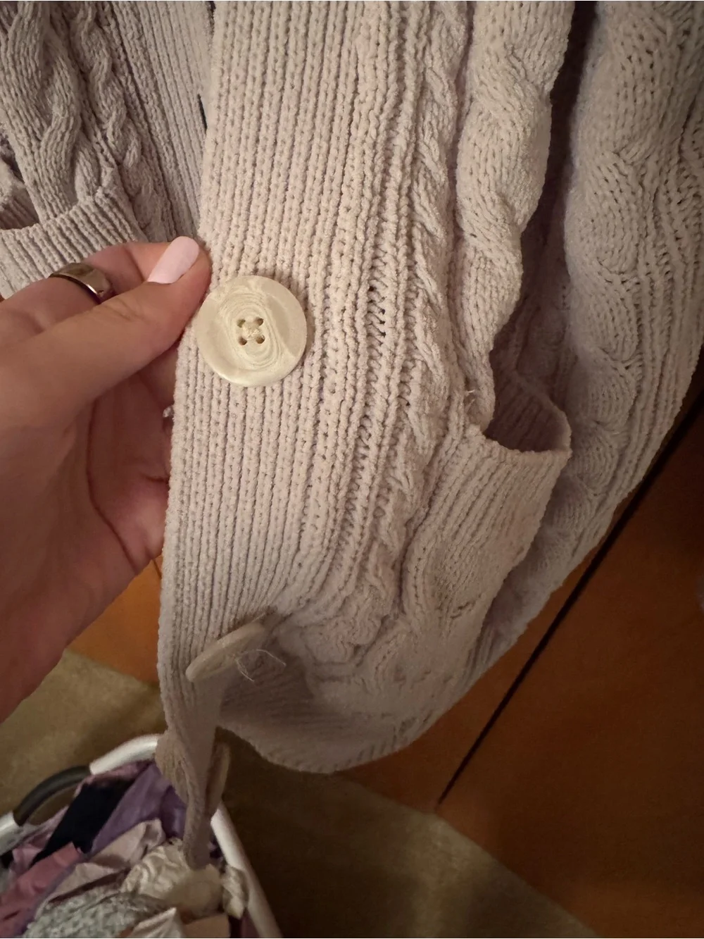 Abercrombie & Fitch | Sweaters | Abercrombie Fitch Cream Cable Knit ...